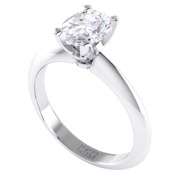 Solitaire diamond engagement ring store